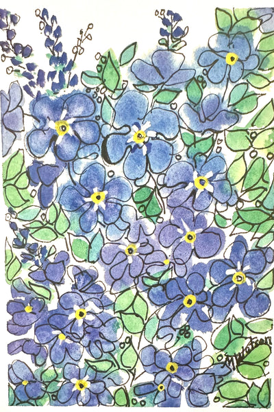 Card - Forget Me Not – Shop Museum London