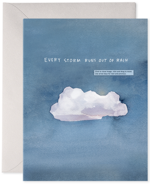 Card - Every Storm – Shop Museum London
